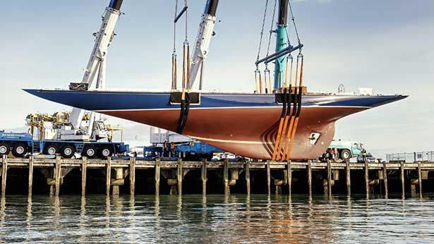 J Class yacht Endeavour relaunched by Yachting Developments after major ...